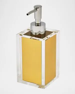TIZO Lucite Soap Dispenser - Gold
