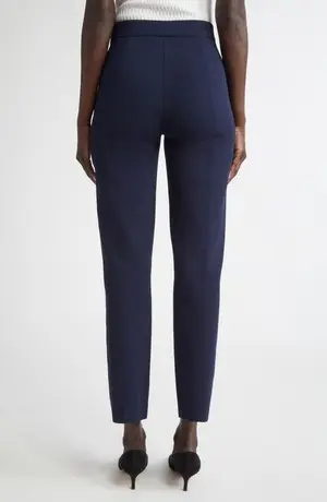 St. John Quincy Knit Ankle Pants