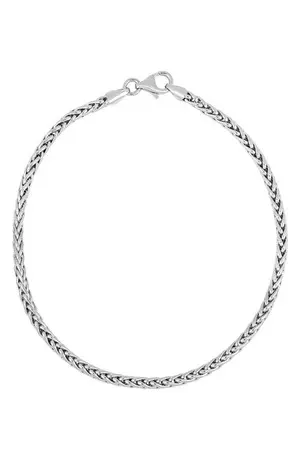 Bony Levy 14k Gold Wheat Chain Bracelet - 14k White Gold
