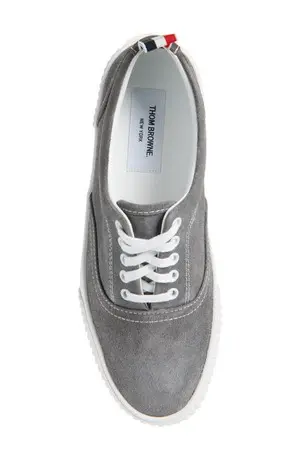 Thom Browne Heritage Low Top Sneaker - Medium Grey