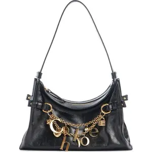 Chloé Charms Leather Hobo Bag