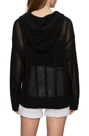 Sanctuary Open Knit Hoodie