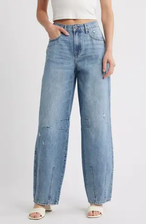 HIDDEN JEANS Darted Baggy Jeans