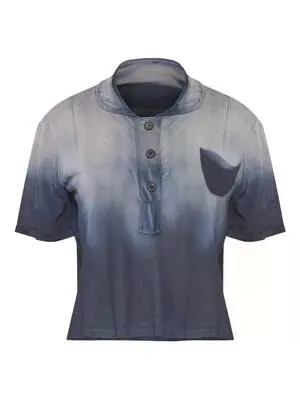 MAISON MARGIELA Gradient-effect Polo Shirt
