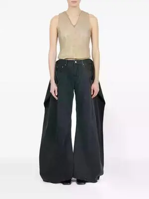MAISON MARGIELA Satin Button-up Waistcoat