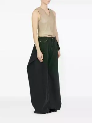 MAISON MARGIELA Satin Button-up Waistcoat