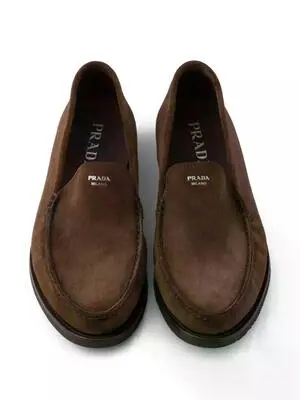Prada Suede Loafers
