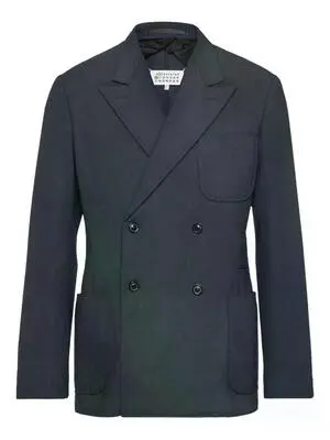 MAISON MARGIELA Double-breasted Patch-pocket Jacket