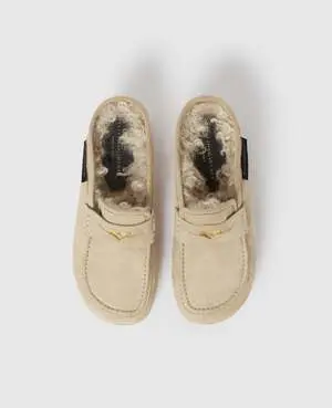 Stella McCartney Platform Loafer Slippers - Desert
