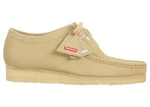 Clarks Originals Wallabee Supreme Natural Reflective - Maple