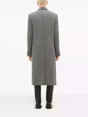 COURREGES Single-breasted Wool-blend Coat