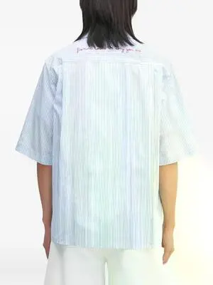 Fiorucci Striped Embroidered Shirt