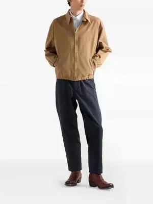 Prada Embroidered-logo Jacket