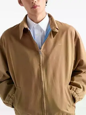Prada Embroidered-logo Jacket