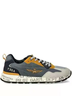 Aeronautica Militare Perforated Sneakers For Men