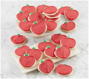 CHERYL'S 24 Pc Apple Cutouts - One-color
