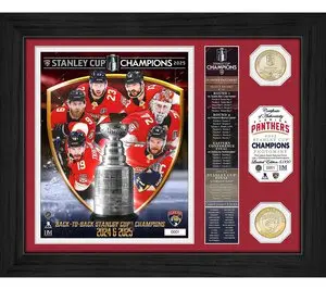 HIGHLAND MINT Florida Panthers 2025 Stanley Cup Champs Banner - One-color