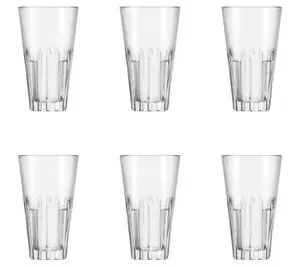10 STRAWBERRY STREET Set Of 6 Stepback Highball - One-color