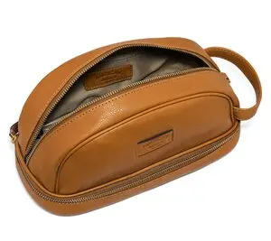 AMERICAN LEATHER CO. Shorewood Leather Dopp Kit