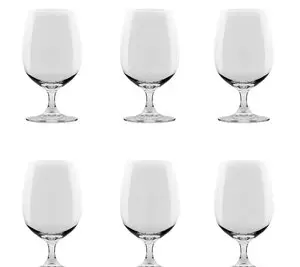 10 STRAWBERRY STREET Set Of 6 Vail Water Goblet - One-color