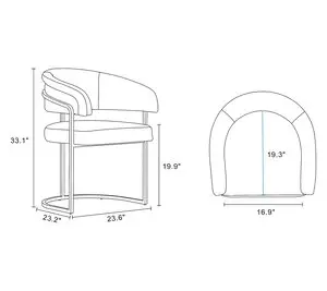 MANHATTAN COMFORT Augusta Dining Chair