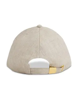 REISS Lilly Linen Cap