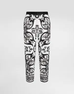 Dolce & Gabbana Printed Pants For Men