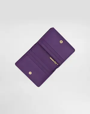 Dolce & Gabbana Majolica-print Continental Calfskin Wallet