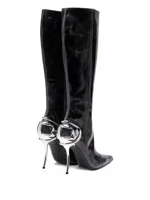 DIESEL 105mm D-ten & Half Knee-high Boots