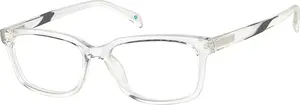 Zenni Rectangle Full Rim Bio-based Frame - Clear