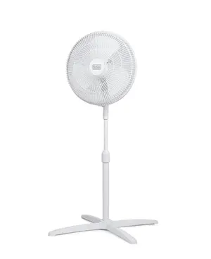 BLACK+DECKER 16-inch Pedestal Fan - White