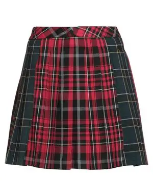 Liu Jo Mini Pleated Tartan Skirt