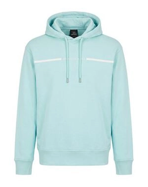 Armani Exchange ARMANI EXCHANGE Sweatshirt With Hood Turquoise