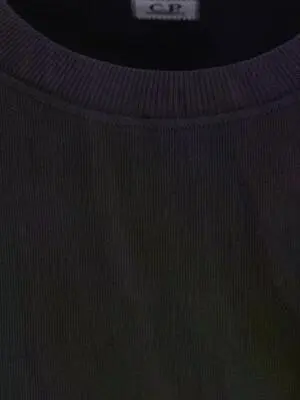 C.P. COMPANY Pocket Detail Crewneck Sweatshirt - Blue