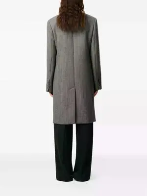 AMI Paris Herringbone Double-breasted Coat