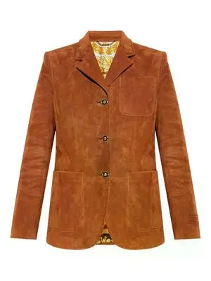 Versace Suede Blazer