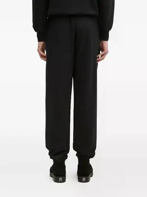 Aries Embroidered Cuffed Track Pants