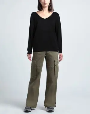 Fabiana Filippi Long Sleeve V-neck Knit Top