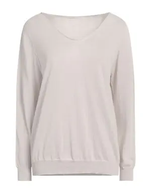 Fabiana Filippi Long Sleeve V-neck Knit Top