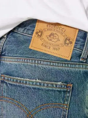 Fiorucci Straight Leg Cotton Jeans
