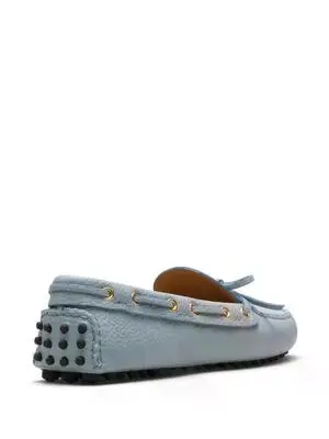 Car Shoe Grained Leather Driving Shoes
