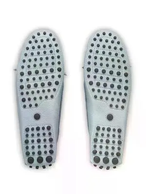 Car Shoe Grained Leather Driving Shoes