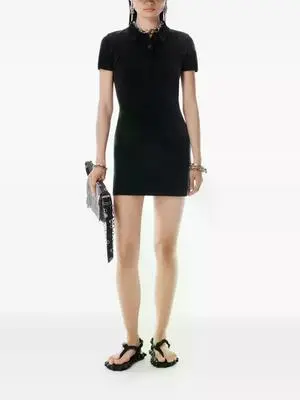 Alexander Wang Ribbed Polo Dress
