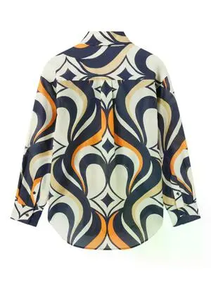 La DoubleJ Abstract-print Shirt