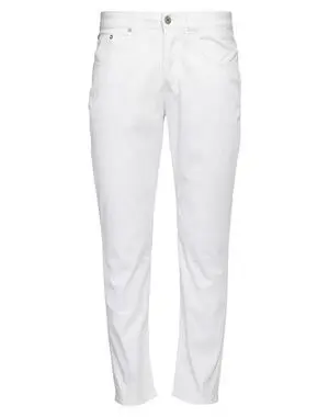 DEVORE INCIPIT Twill Casual Pants - White