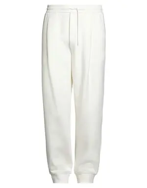 Emporio Armani Relaxed Fit Track Pants - White