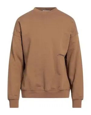 HINNOMINATE Sweatshirt In Light Cotton And Elastane Brown