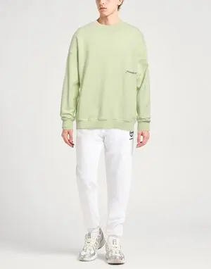 HINNOMINATE Sweatshirt In Light Cotton And Elastane - Green