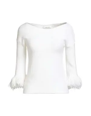 Liviana Conti Knit Crewneck 3/4 Sleeve Sweater