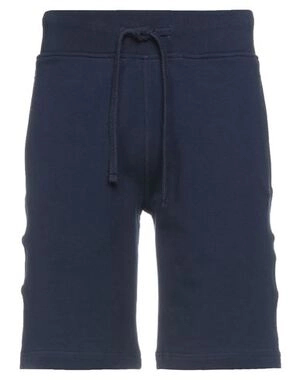 AERONAUTICA MILITARE Cotton-elastane Athletic Shorts - Blue